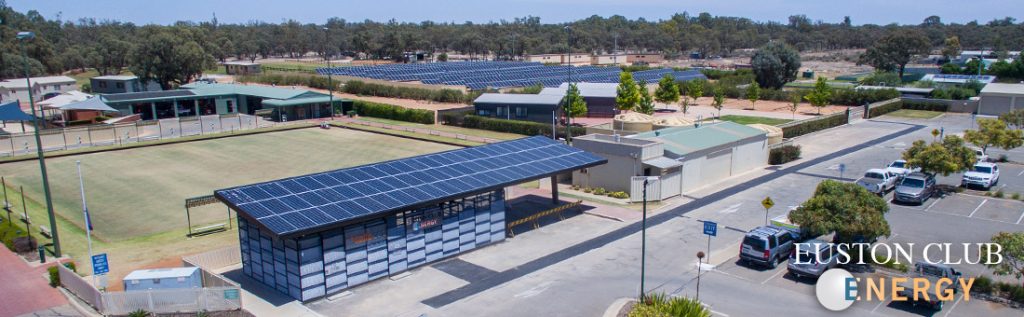 Euston Club Energy Park Solar Microgrid - Euston Club